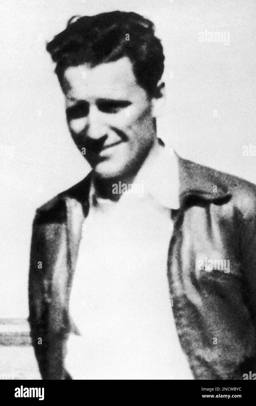 Sgt. Jacob D. Deshazer shown August 22, 1945, whose mother, Mrs. Hulda ...