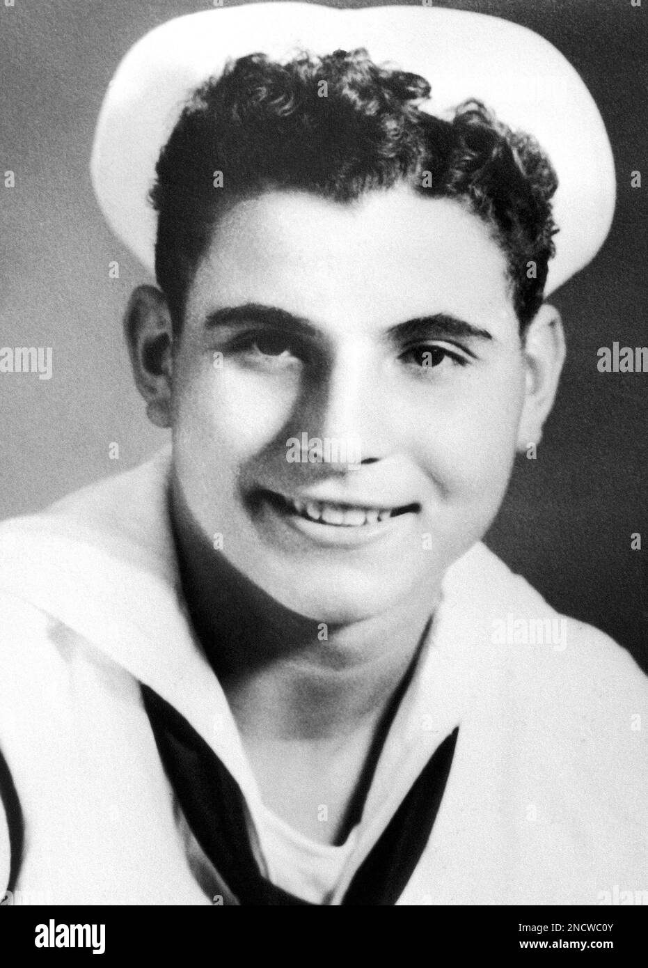 Navy Seaman Ferdinand (cq) Meringolo of Brooklyn, New York shown August ...