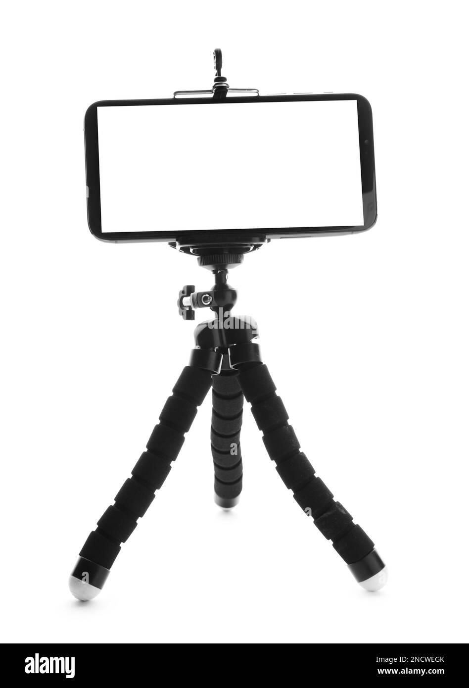 Mobile phone clean screen Black and White Stock Photos & Images - Alamy