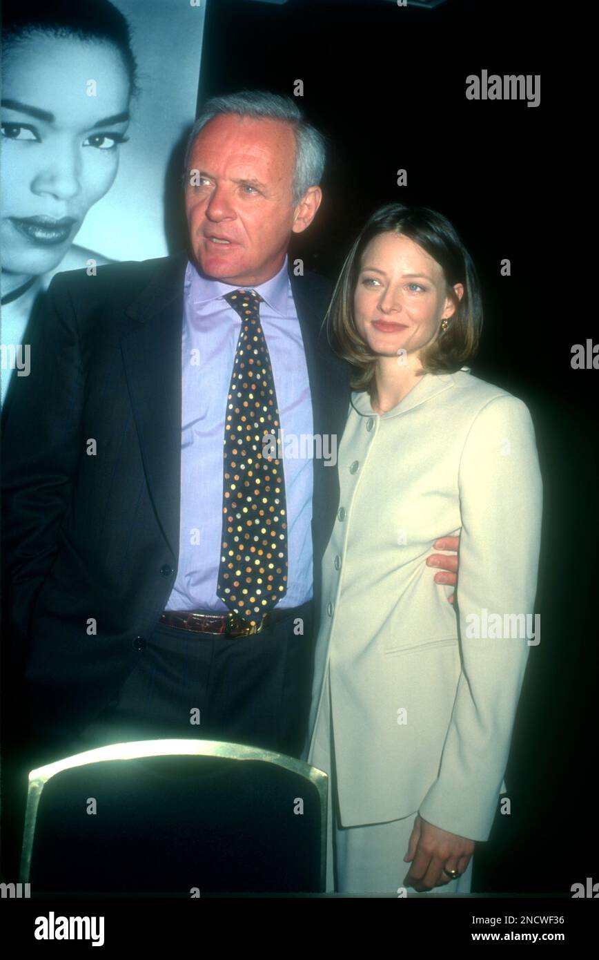 Los Angeles, California, USA 21st June 1996 Actor Anthony Hopkins and ...