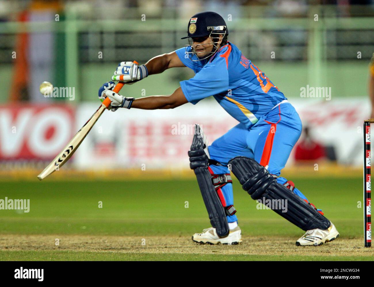 Suresh Raina In Action