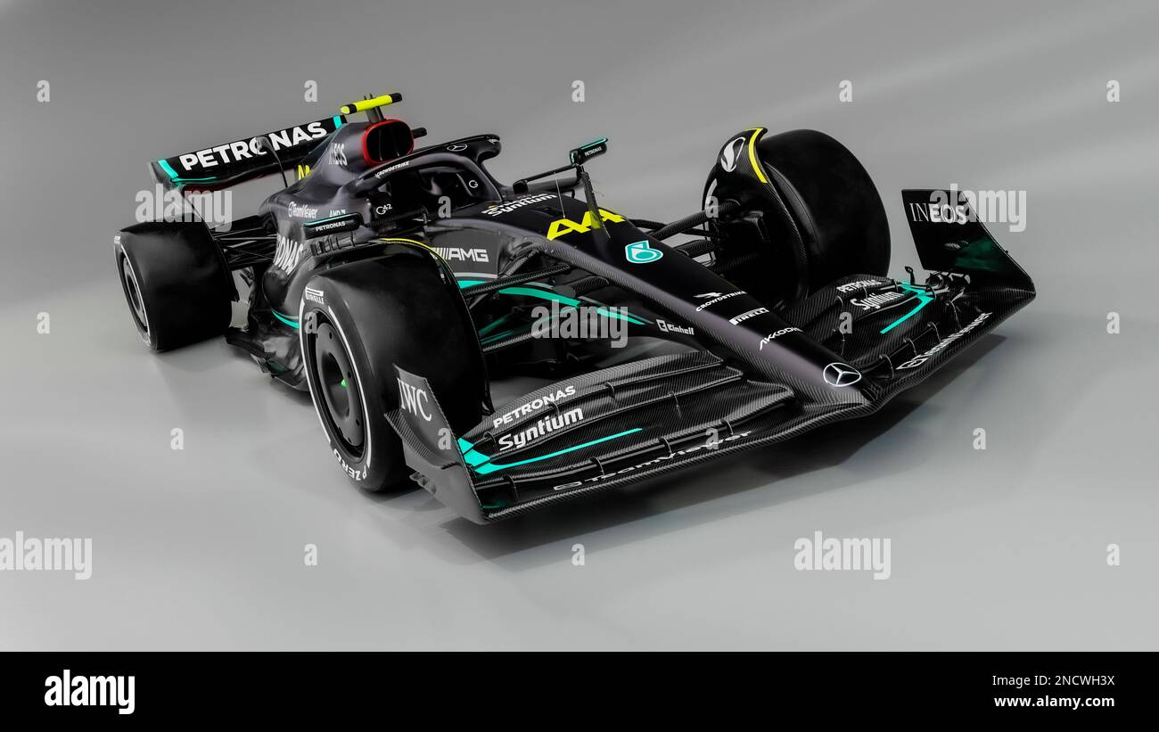 Launch of the mercedes amg f1 w14 e performance hi-res stock ...