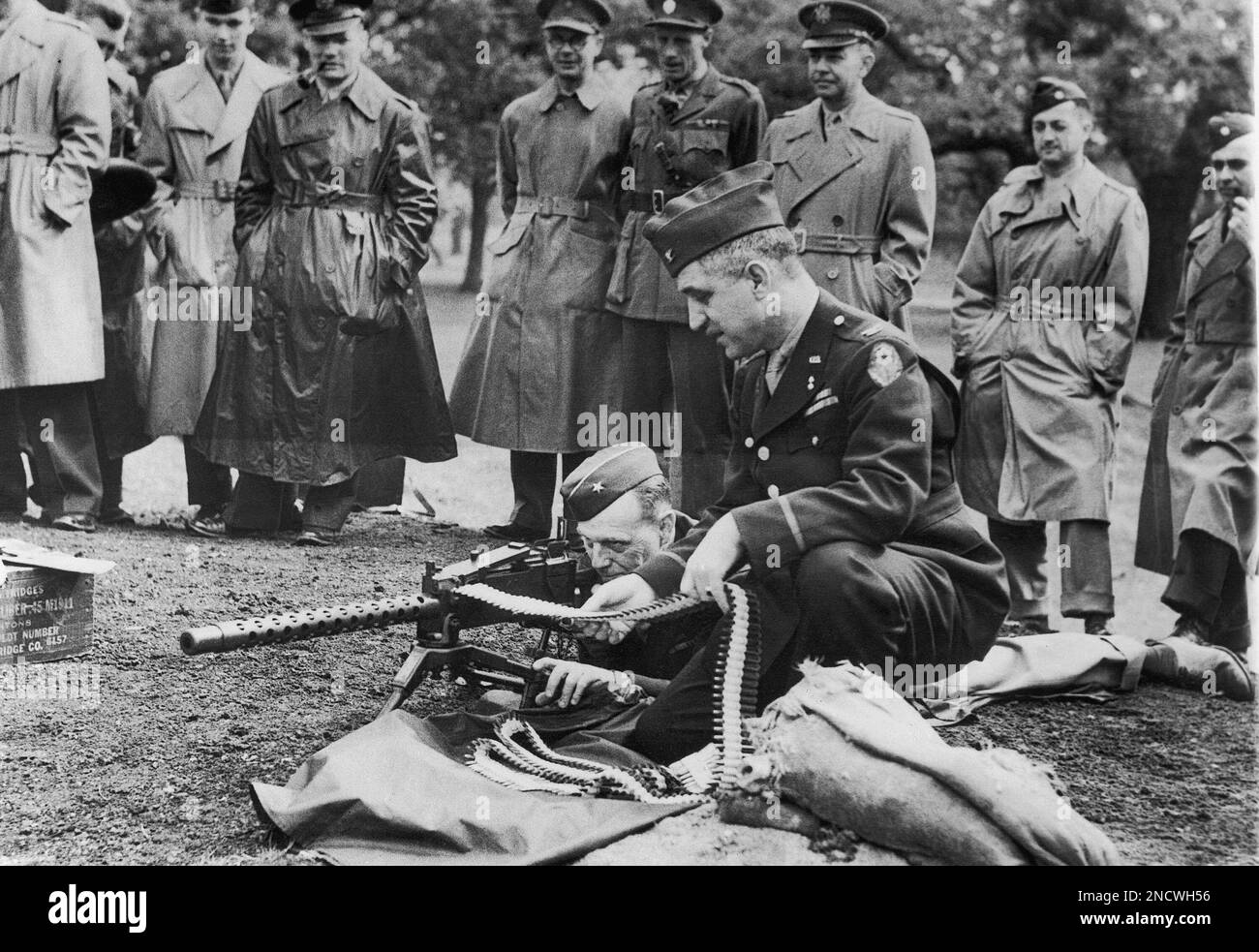 With Allied military observers present, Brigadier General Ralph B ...