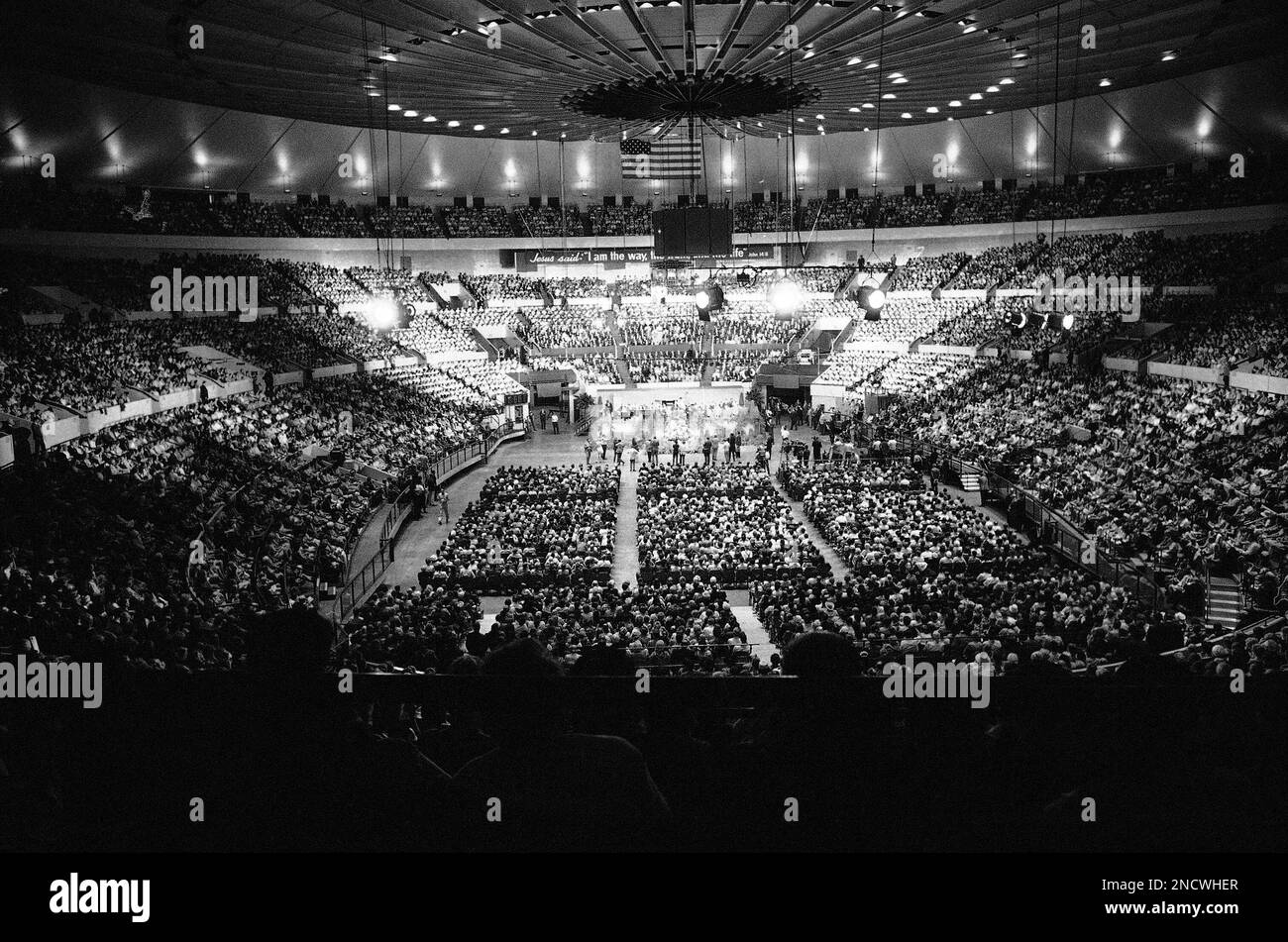 Huge crowd is assembled in New York’s Madison Square Garden June 13 ...