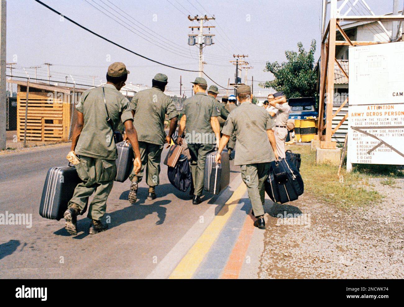 Camp Alpha, Uncle Sam's out processing center, was chaos in Saigon on ...