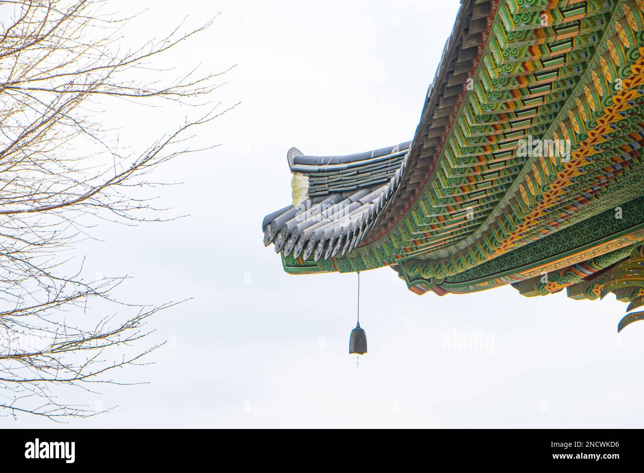 Solar panels on a gable roof. Beautiful, large modern house and solar ...