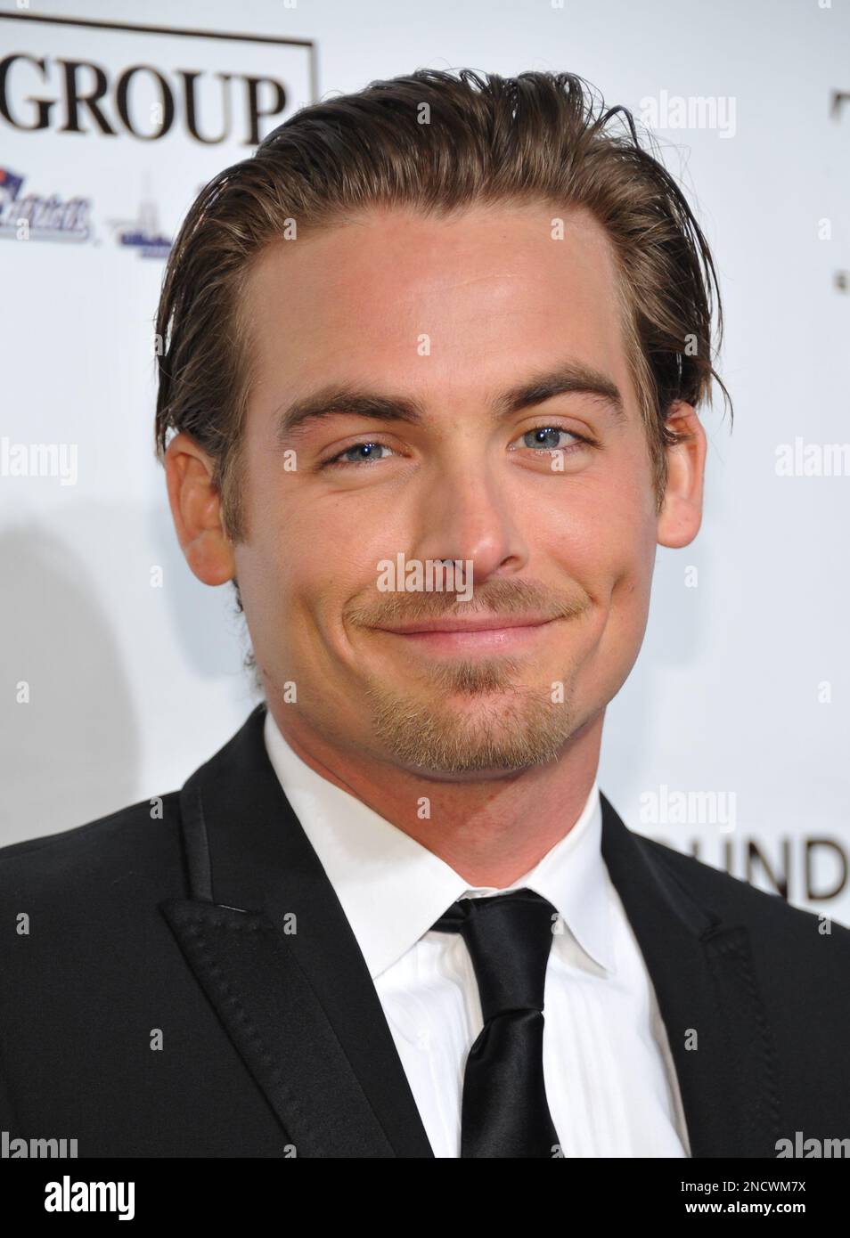 Actor Kevin Zegers attends the Ninth Annual Elton John AIDS Foundation ...