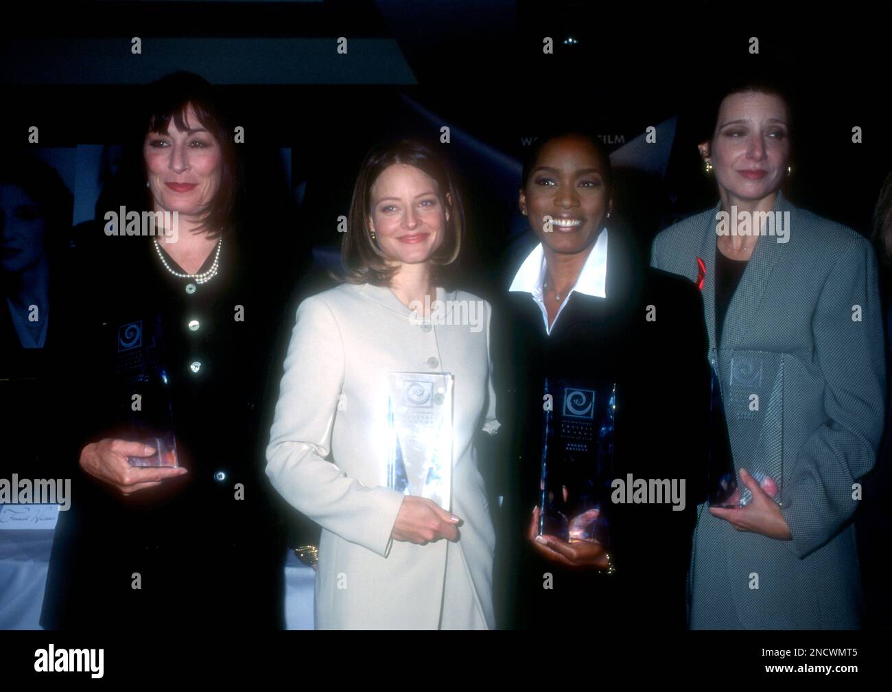 Los Angeles, California, USA 21st June 1996 (L-R) Actress Anjelica ...