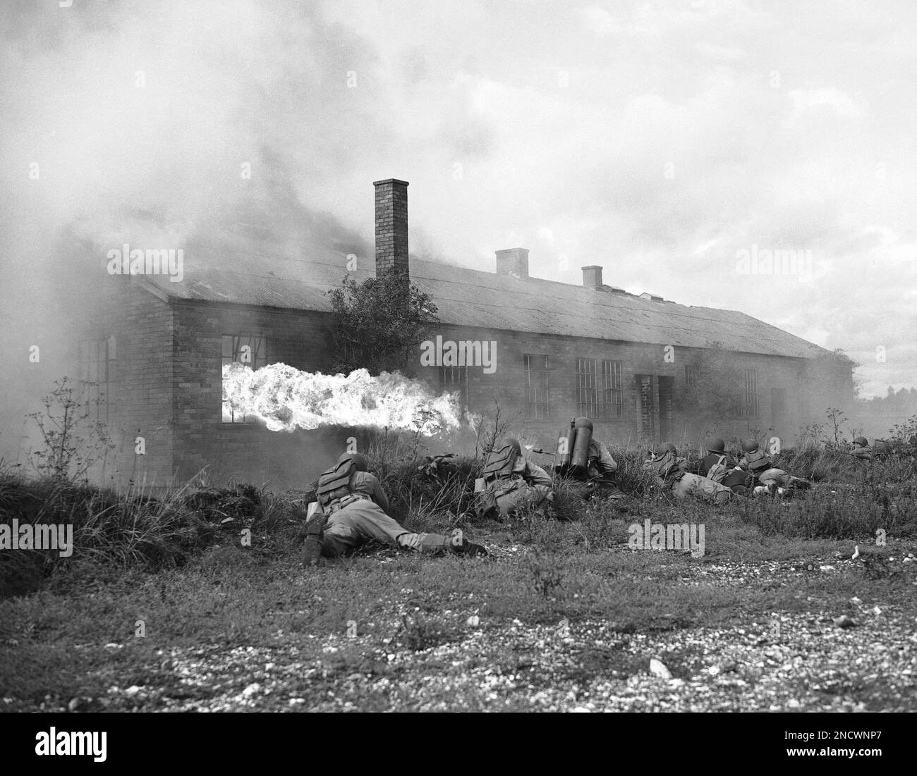 The U.S. forces in Britain have held their first manoeuvres which ...