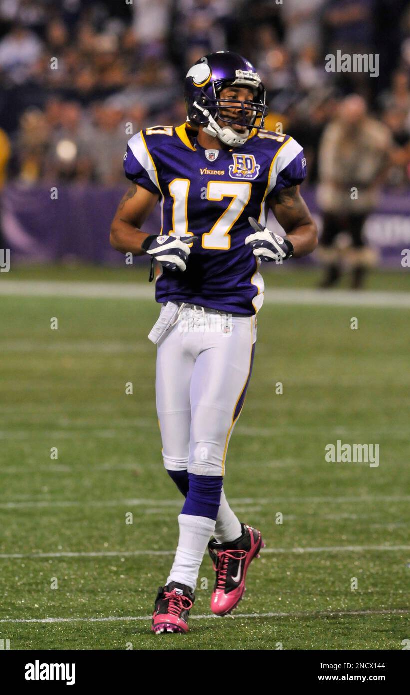 Minnesota Vikings wide receiver Greg Lewis (17) in an NFL football game ...