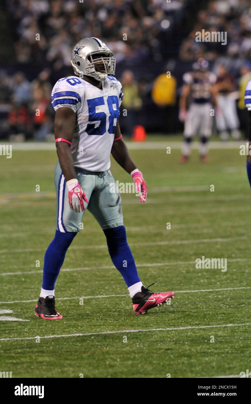 Dallas Cowboys linebacker Jason Williams in an NFL football game ...