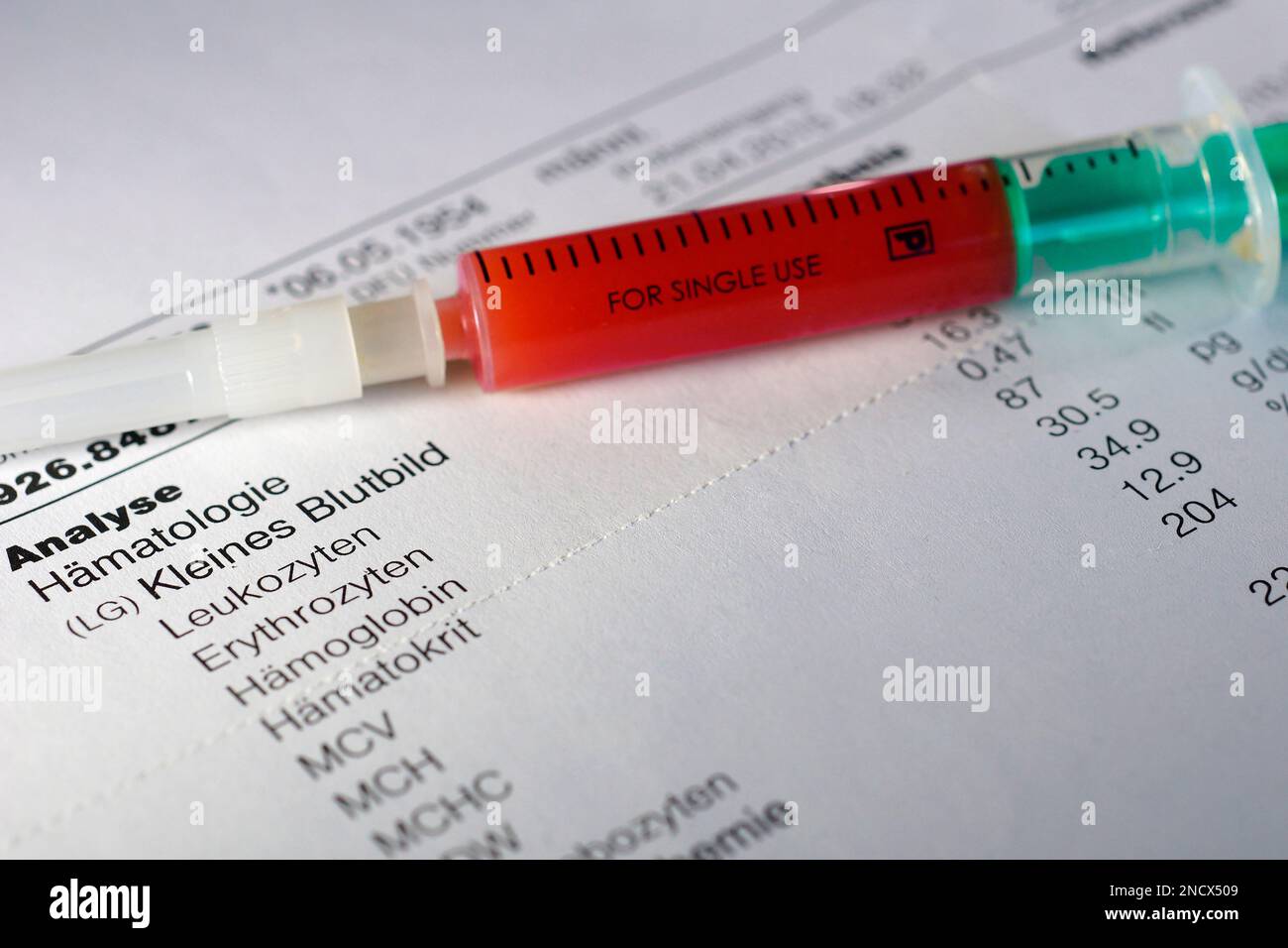 Test findings hi-res stock photography and images - Alamy