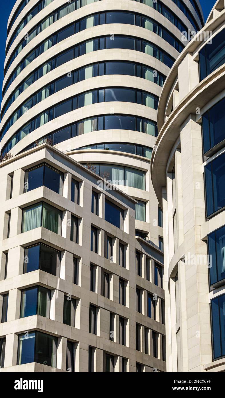 Marble Arch Place, London, UK. A recent development of offices and also ...