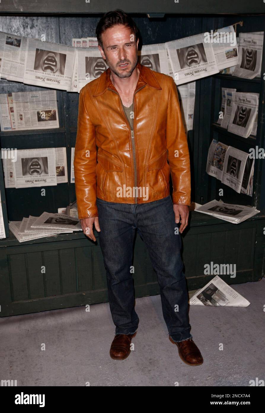 David Arquette arrives at the Scream Awards on Saturday Oct. 16, 2010 ...