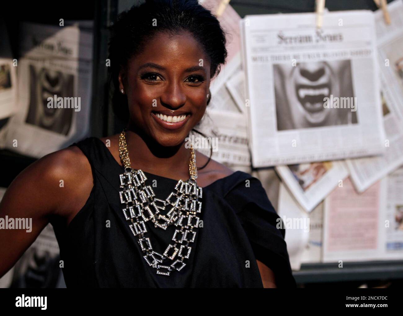 Rutina Wesley arrives at the Scream Awards on Saturday Oct. 16, 2010 ...