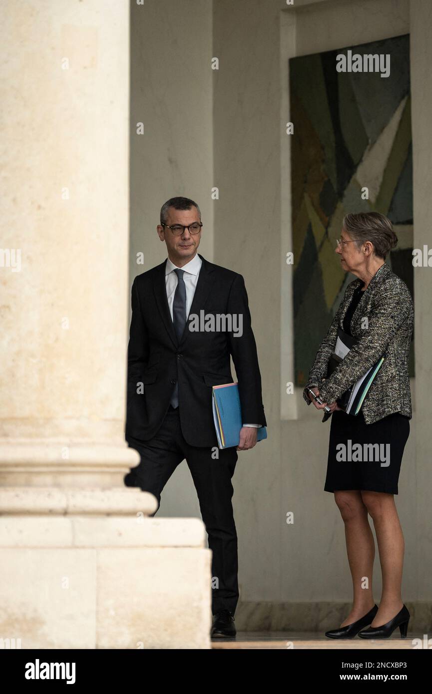 Paris, France February 15, 2023. Elysee Palace General Secretary Alexis ...