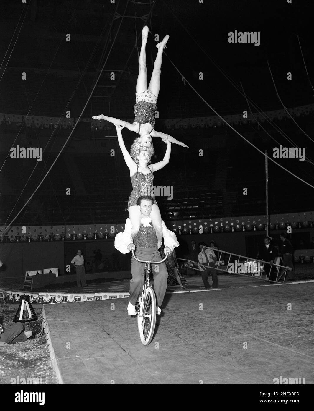 This well-balanced trio is called “The Chaludis” troupe, and they are ...