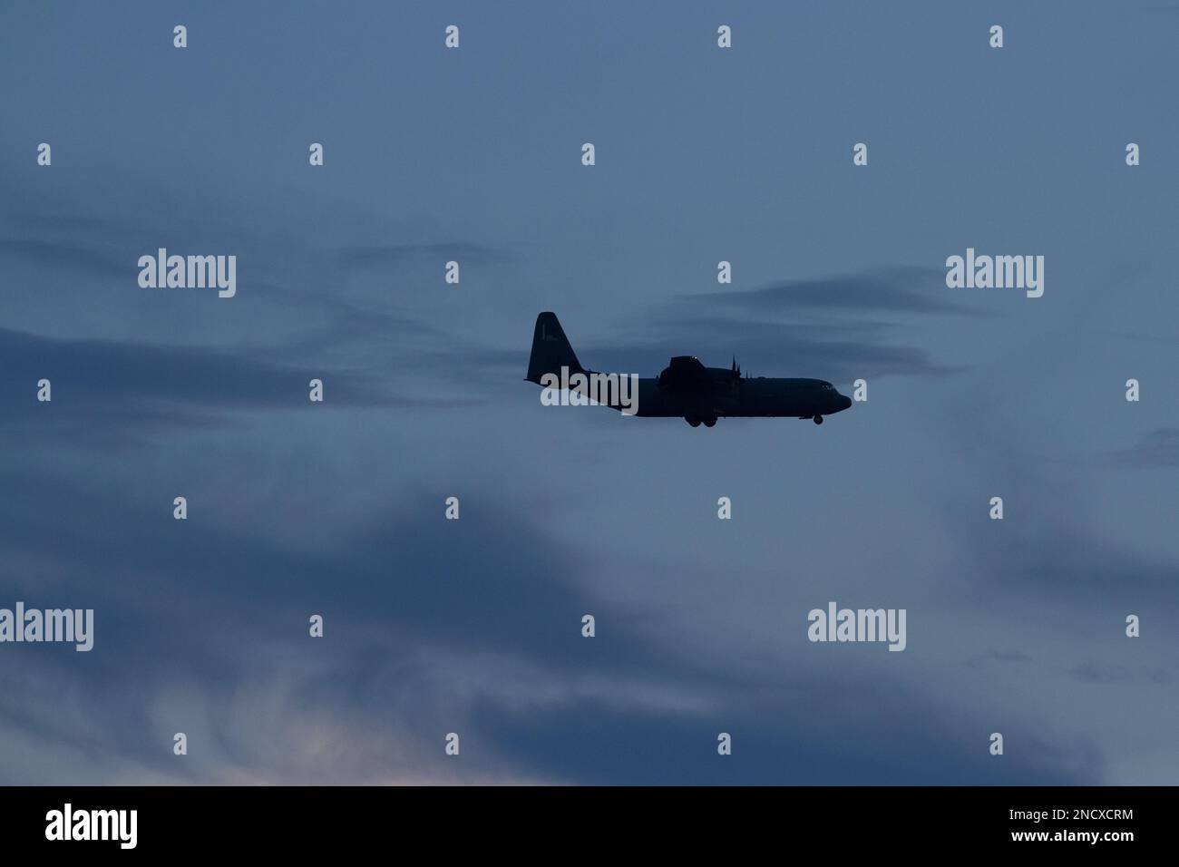 A Lockheed Martin C130-J Super Hercules with the United States Airforce ...