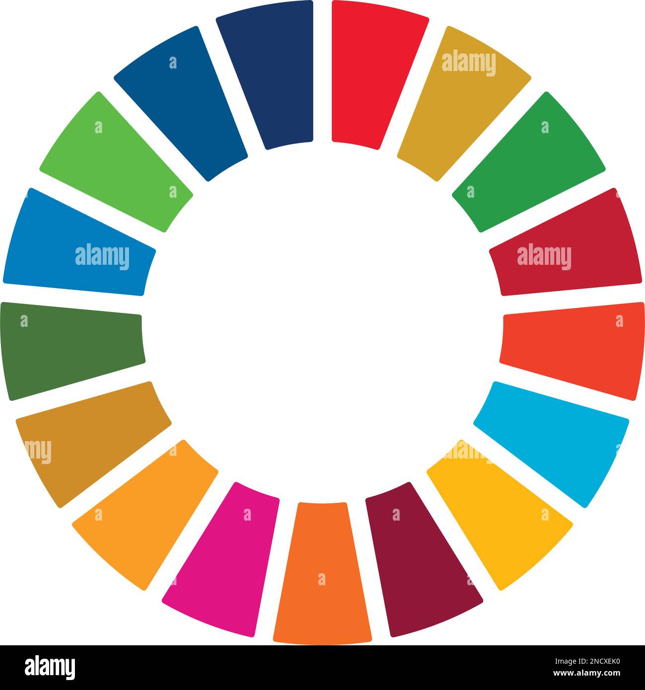 SDG color icon symbol. Corporate social responsibility element ... SDG color icon symbol. Corporate social responsibility element ...