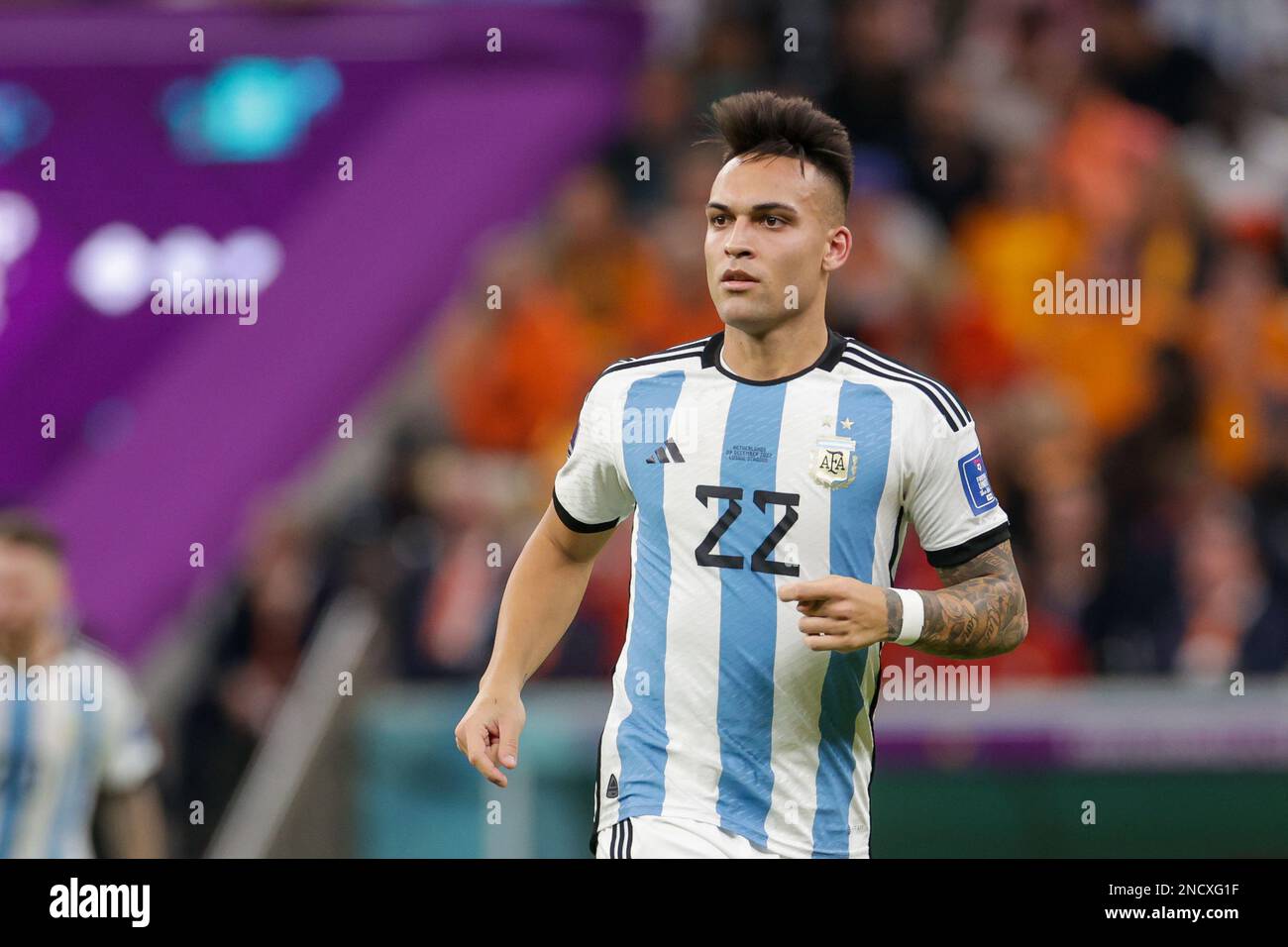Lautaro Martinez of Argentina seen during the FIFA World Cup Qatar 2022 ...