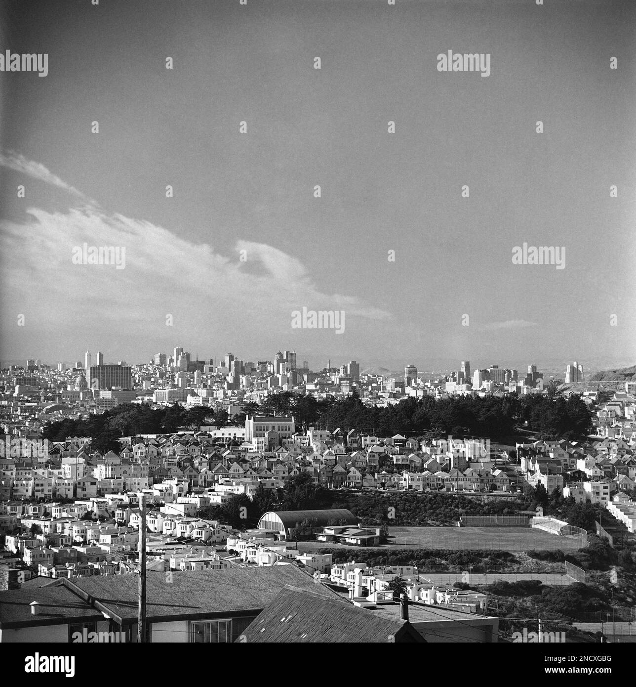 This view of San Francisco's ever-growing skyline, shown from McLaren ...