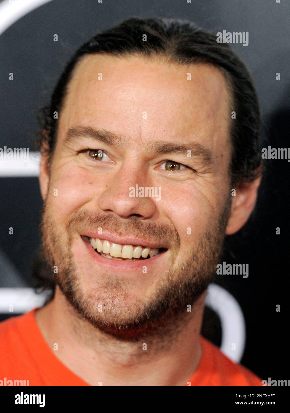 Chris Pontius poses at the premiere of the film "Jackass 3D" in Los ...