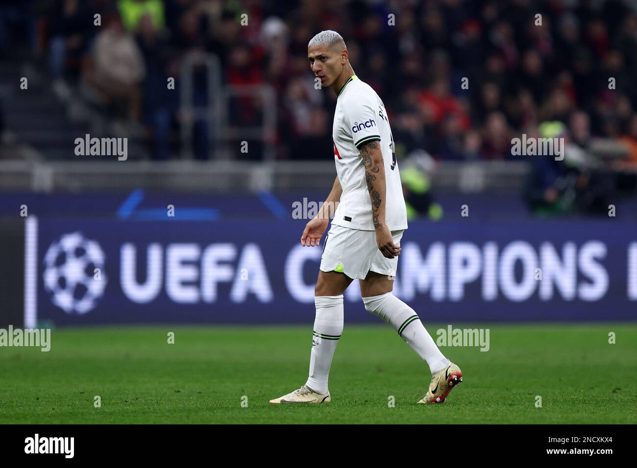 Milan, Italy. February 14, 2023, Richarlison de Andrade of Tottenham ...