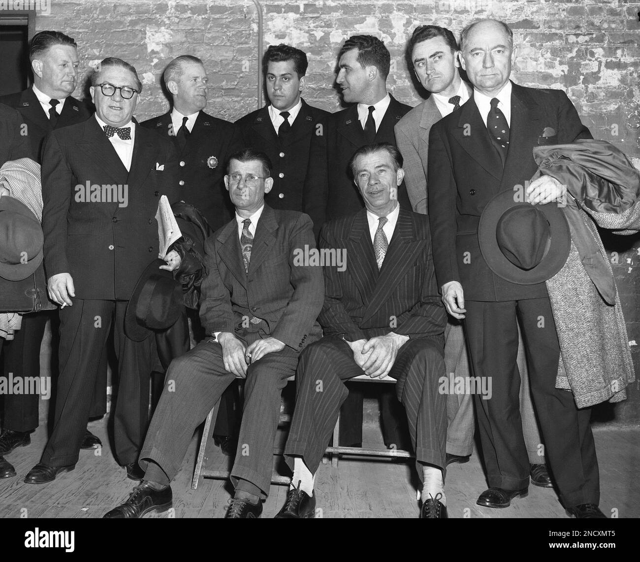 Willie “The Actor” Sutton in New York on April 1, 1952, after his ...