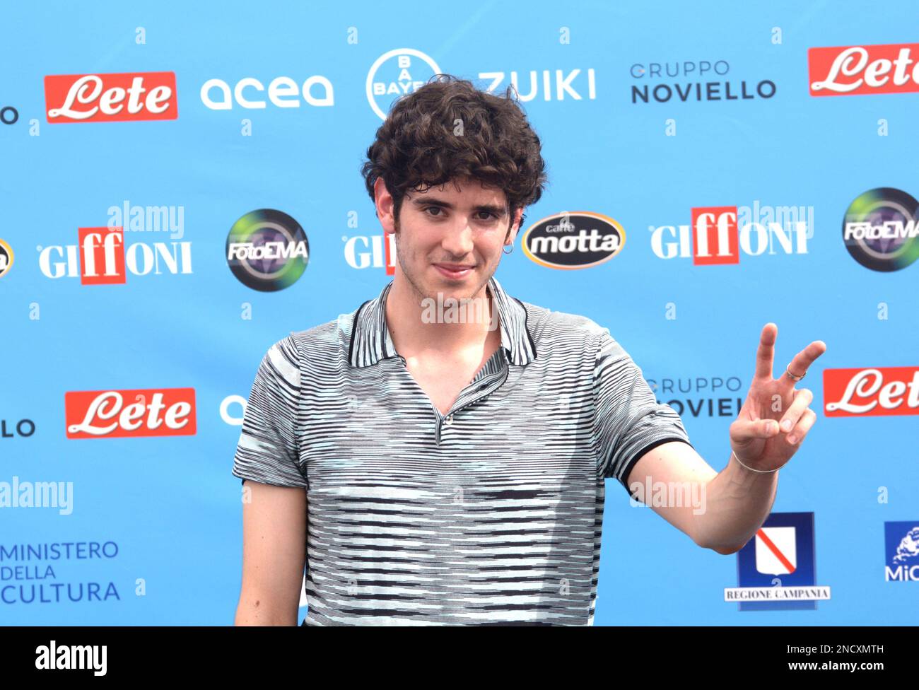 GIFFONI VALLE PIANA,ITALY - July 24,2022: Nicolas Maupas at Giffoni ...