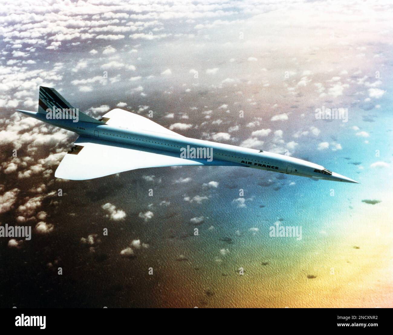 In this 1978 file photo provided by Air France, this is the Air France ...