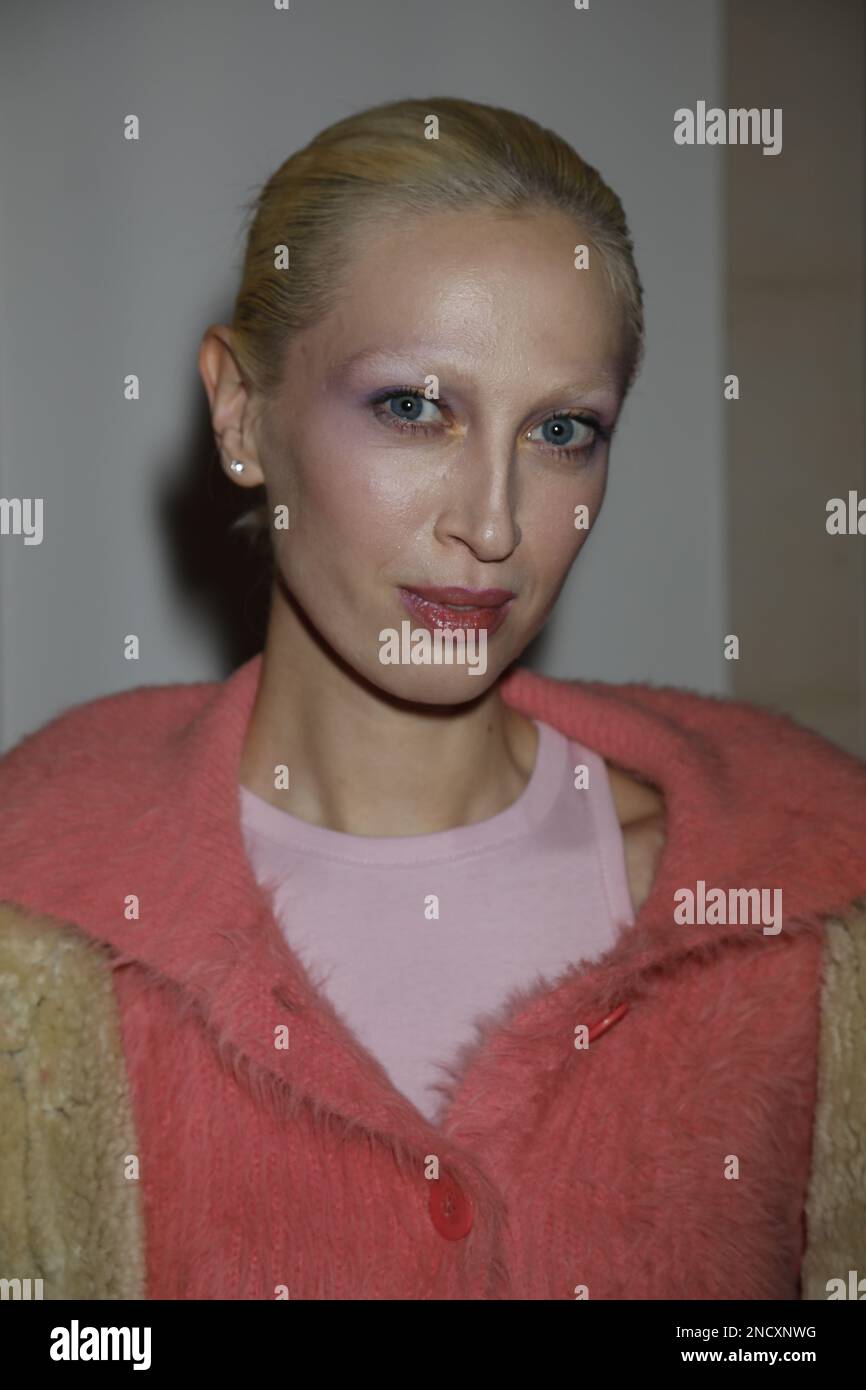 Lex Olsen / leksi bei der Anja Gockel Fashion Show 'seven senses' auf ...