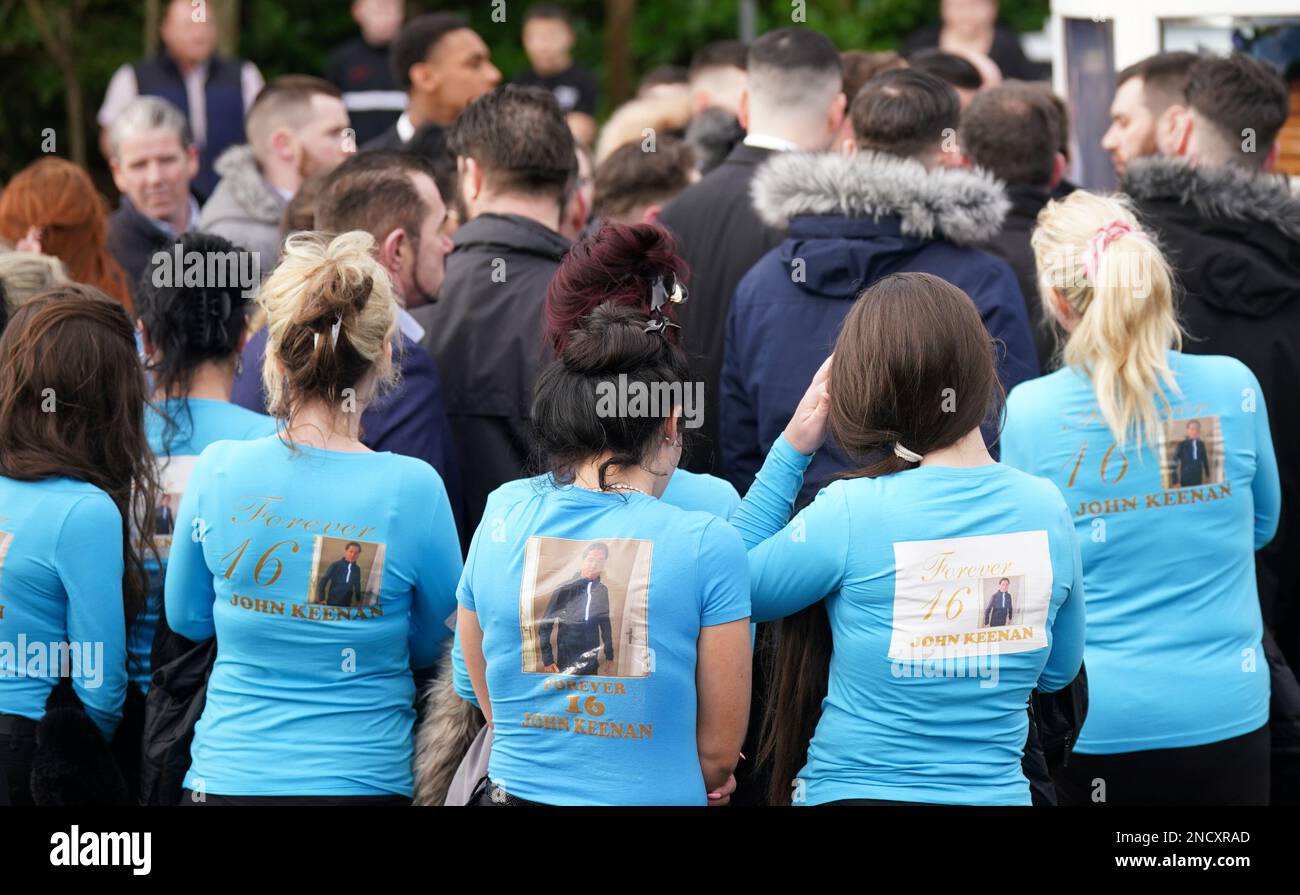 John keenan funeral hi-res stock photography and images - Alamy