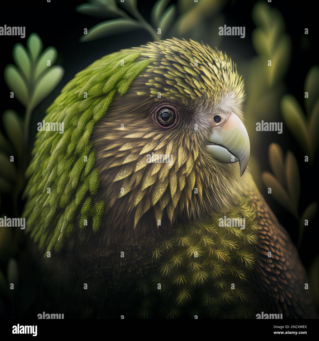 Kakapo strigops hi-res stock photography and images - Alamy