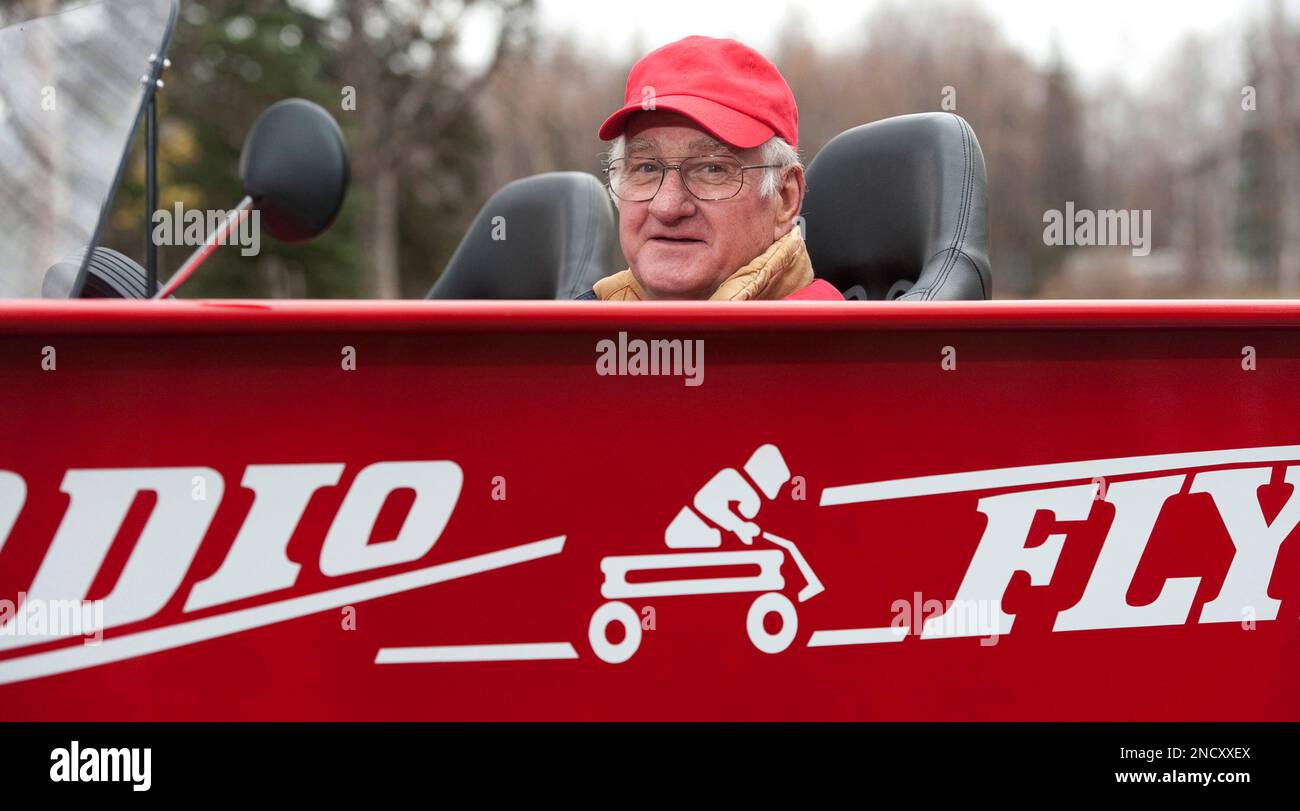 Fred Keller of Wasilla, Alaska poses Monday, October 11, 2010 in his ...