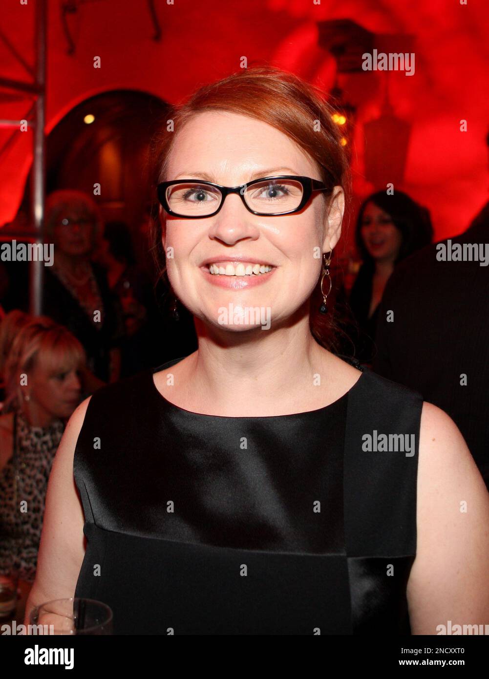 Audrey Wasilewski poses at the Sobieski Vodka-sponsored afterparty for ...