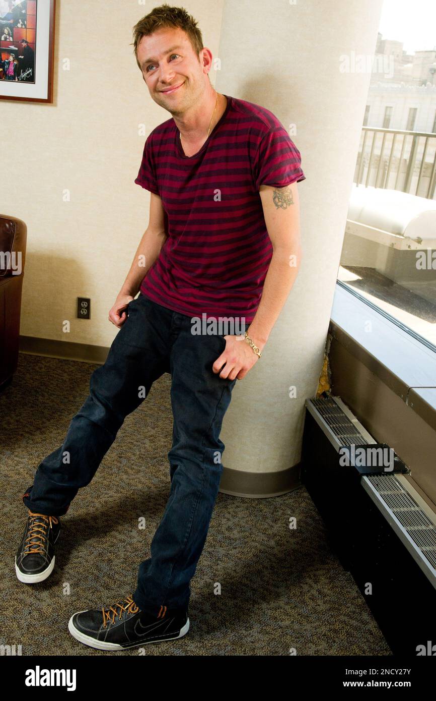 FILE - In this Oct. 8, 2010 file photo, Damon Albarn from the band ...