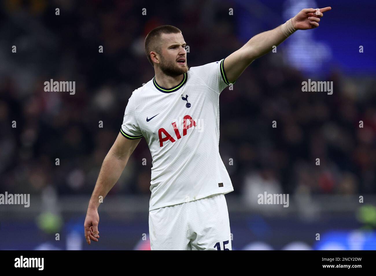 Eric Dier of Tottenham Hotspur Fc gestures during the Uefa Champions ...