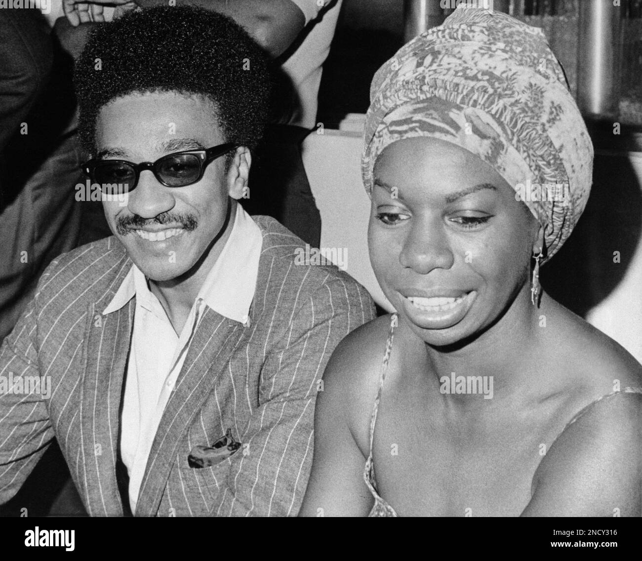 H. Rap Brown, left national chairman of the Student Nonviolent ...