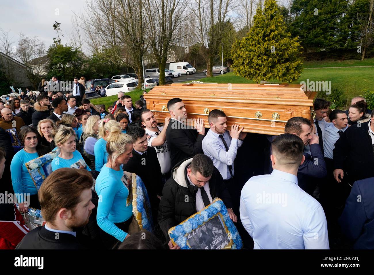 John keenan funeral hi-res stock photography and images - Alamy