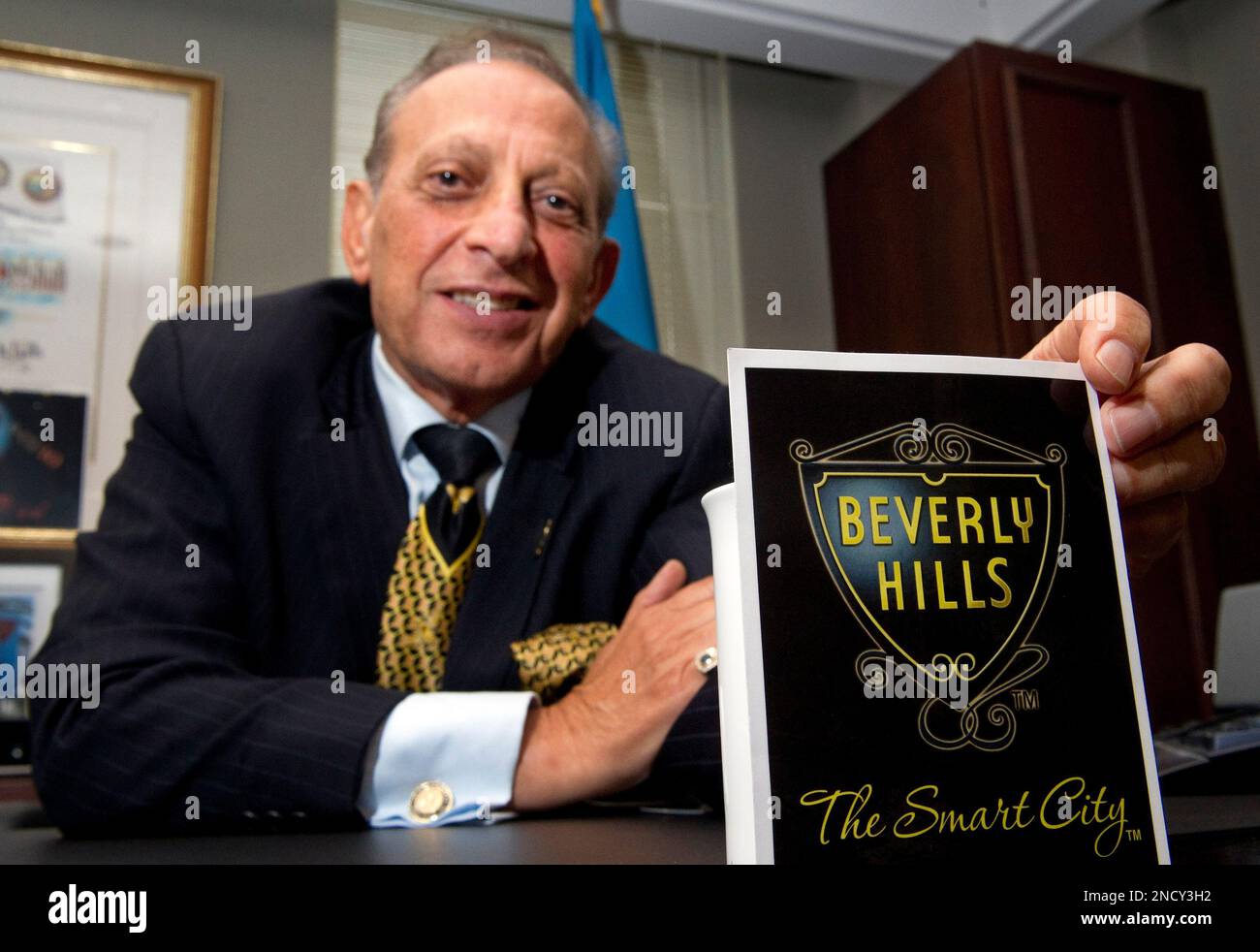 In this photo taken Oct. 6, 2010, Beverly Hills mayor Jimmy Delshad ...