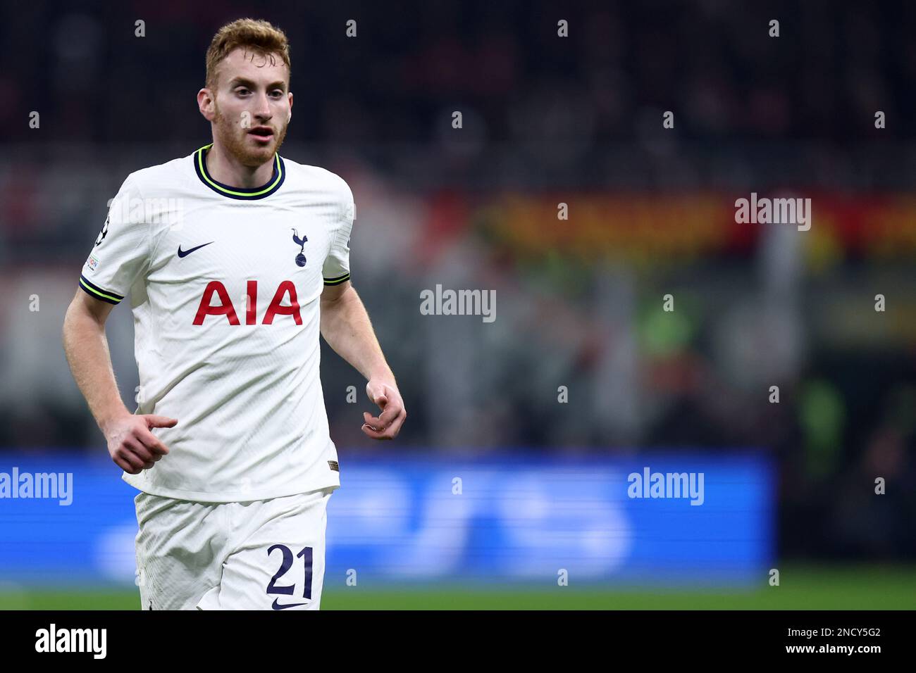 Dejan Kulusevski of Tottenham Hotspur Fc looks on during the Uefa ...