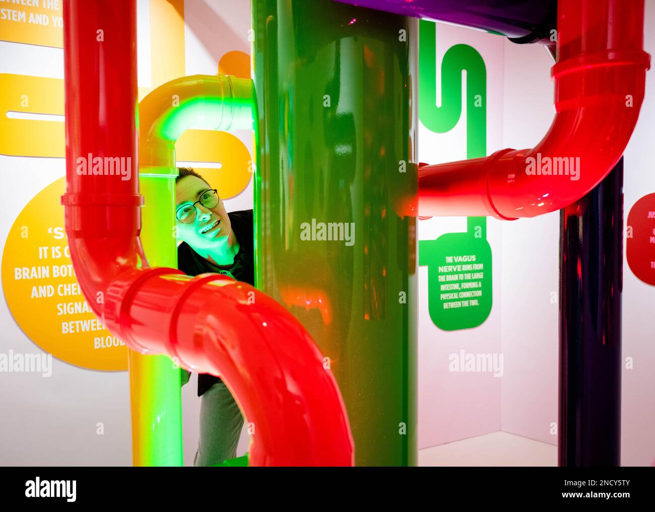 EDITORIAL USE ONLY Ash, from Staffordshire experiences the Gut ...