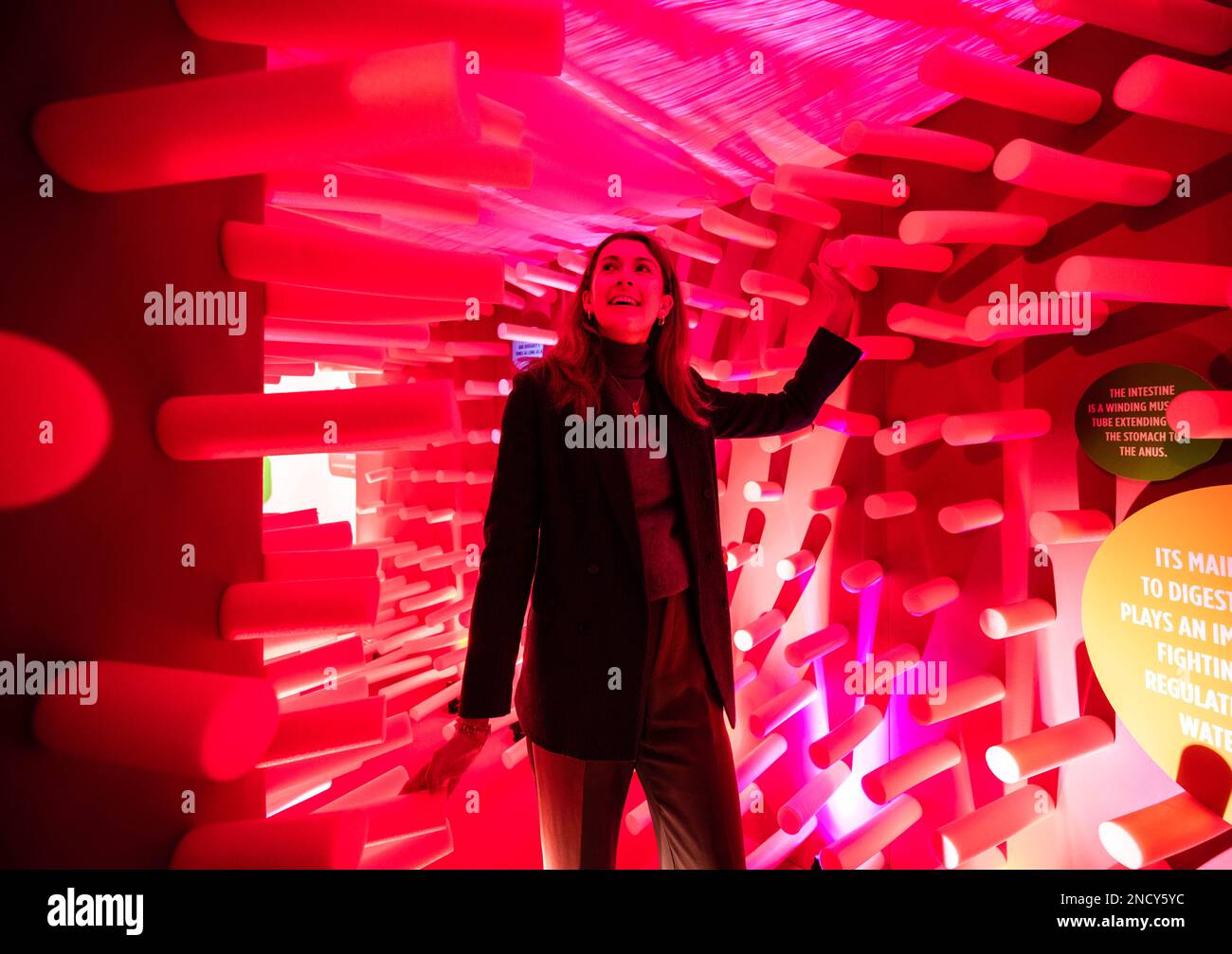 EDITORIAL USE ONLY Lottie, from London experiences, experiences the ...