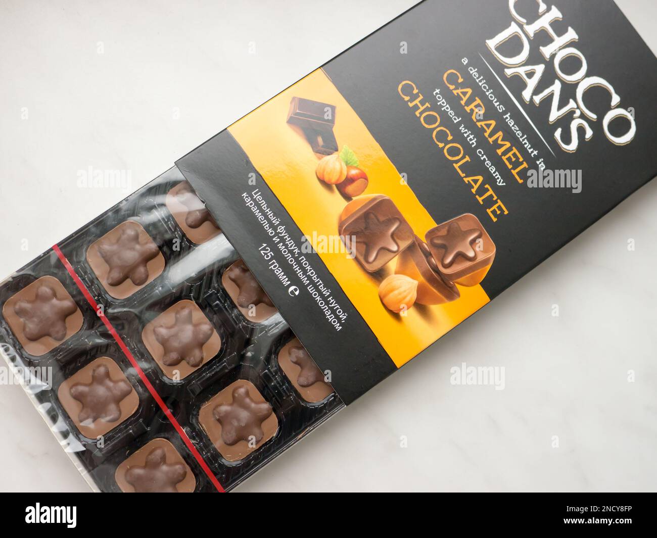 CHOCO DAN S Chocolate candies Stock Photo Alamy