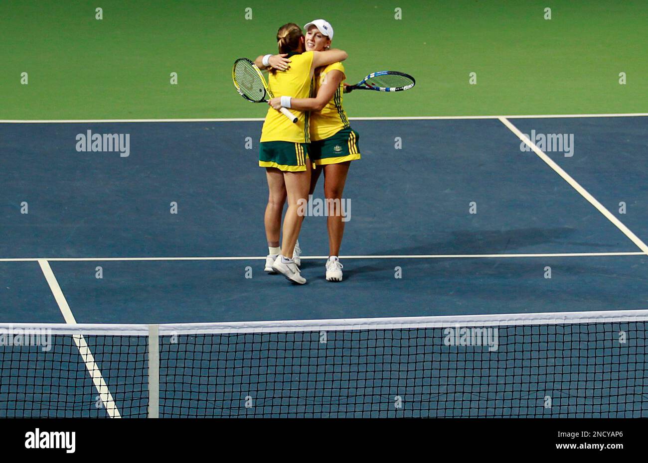 Australia's Anastasia Rodionova,right, and partner Sally Peers ...