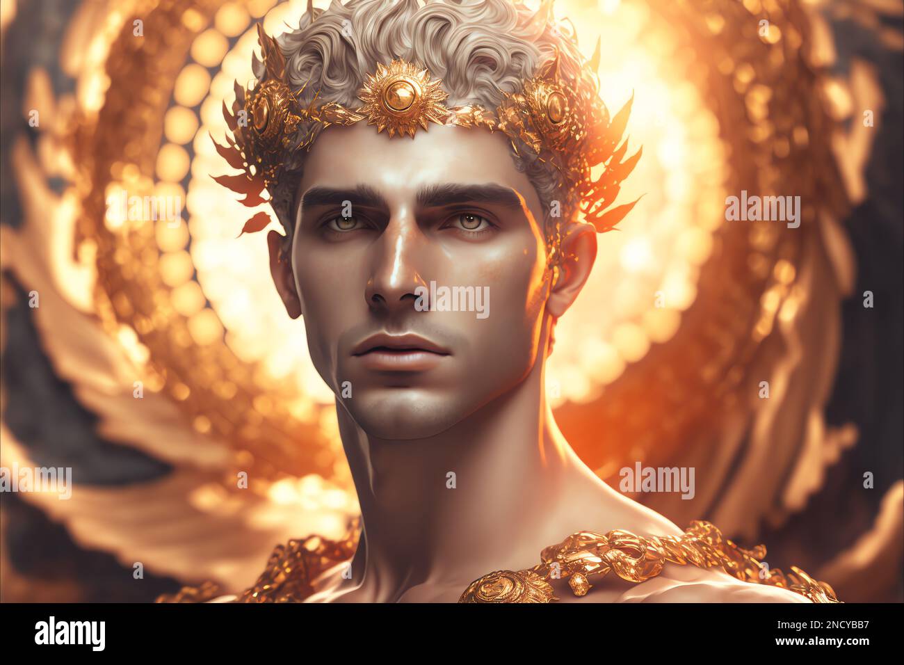 Sun god helios hi-res stock photography and images - Alamy