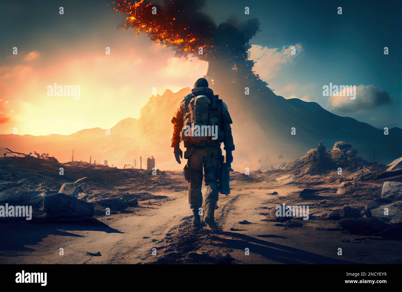 Ww2 soldier running hi-res stock photography and images - Alamy