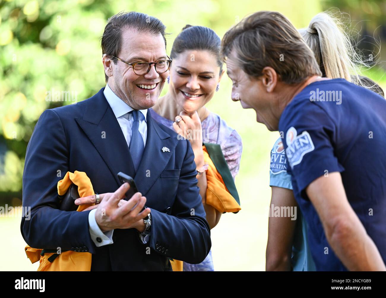 Crown Princess Victoria of Sweden and Prince Daniel meets the ...
