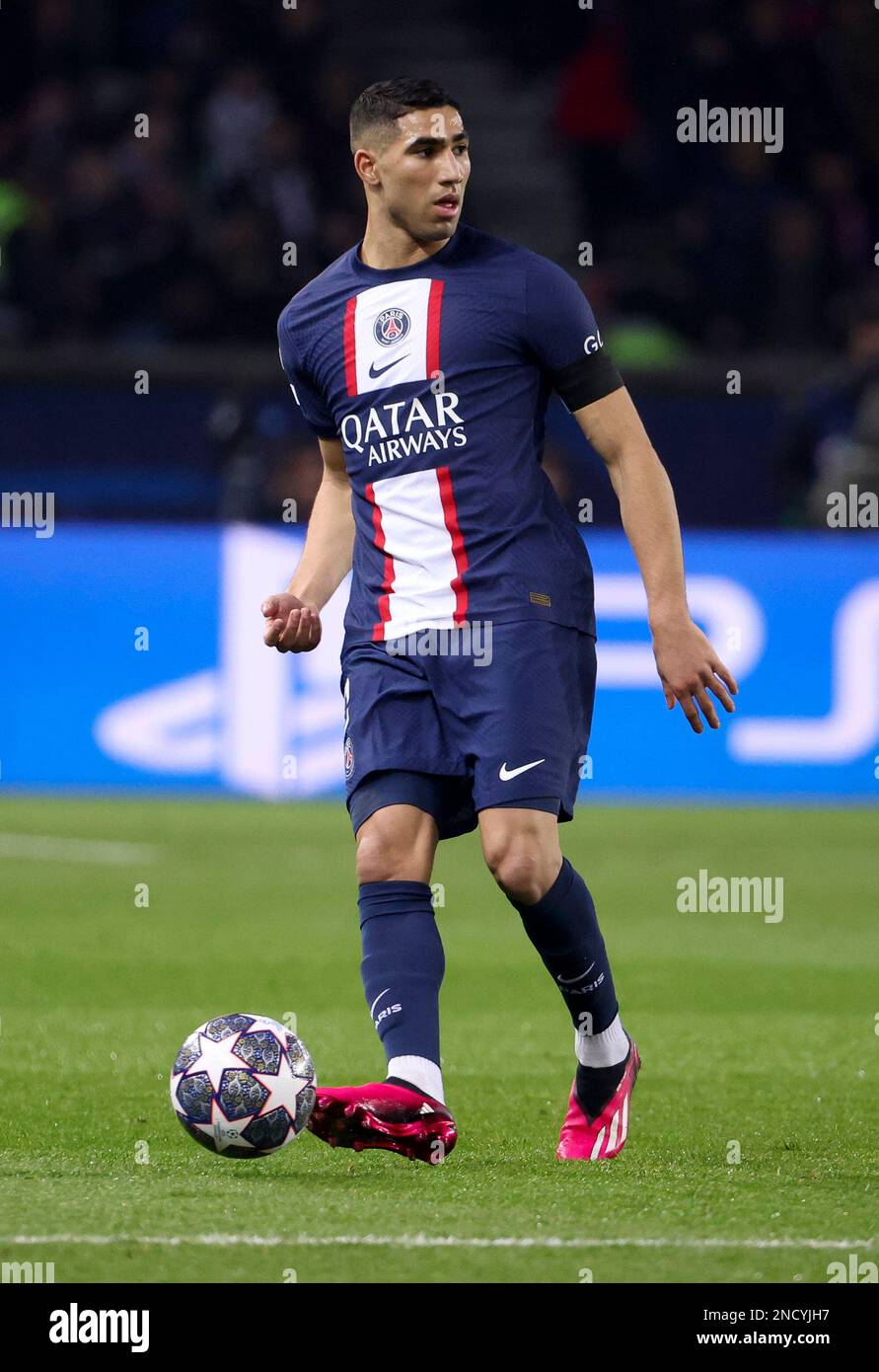 Achraf Hakimi of PSG during the UEFA Champions League, round of 16, 1st ...