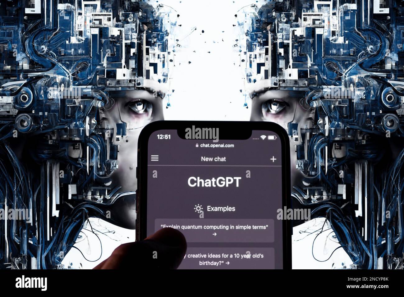 Chatgpt home page hi-res stock photography and images - Alamy